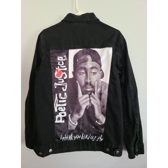 Chemistry | Jackets & Coats | Mens Small Tupac Poetic Justice Black ...